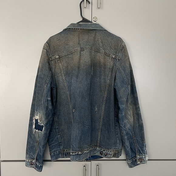 R13 | Jackets & Coats | R3 Mens Distressed Denim Jacket | Poshmark